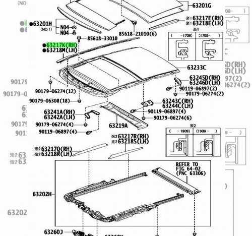 Накладка декоративная Lexus Rx350 2grfks 2015