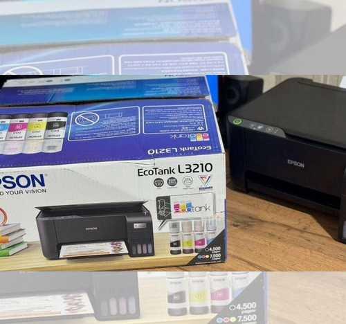 Цветное мфу Epson L3210