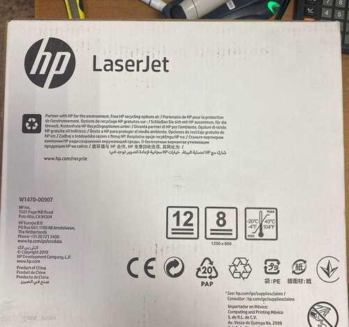 Картридж HP LaserJet W1470YC оригинал