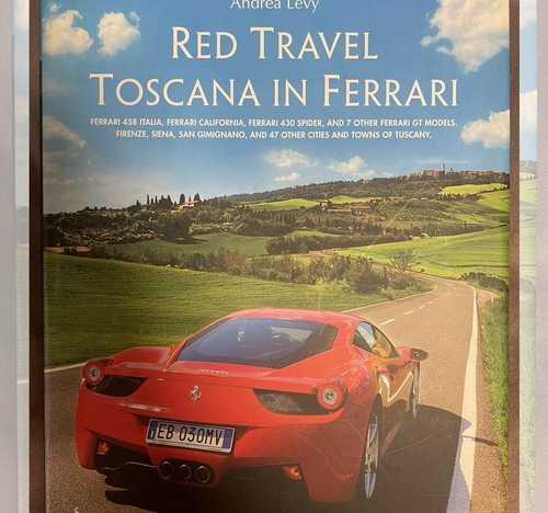 Книга Red Travel Toscana in Ferrari