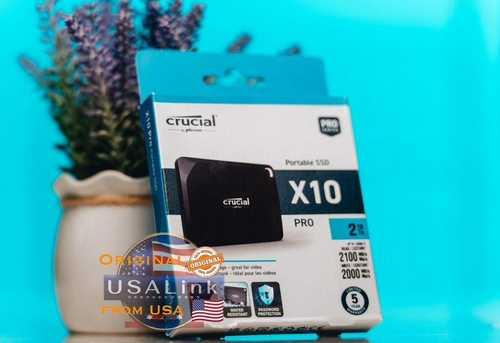 SSD Crucial X10 Pro 2Tb 2100Mb/s