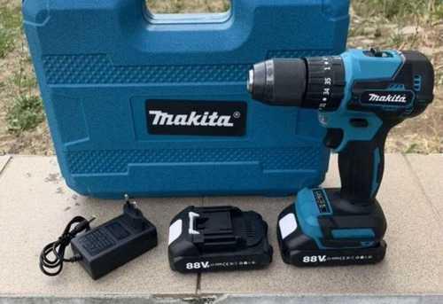 Аккум. Шуруповерт Makita 21v(бесщеточный) с наборо