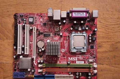 Msi G31M3 v2+CPU