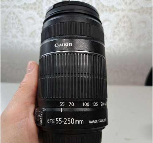 Объектив canon efs 55 250mm