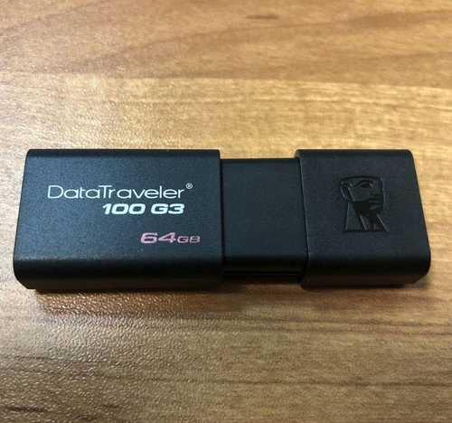 USB Flash Drive Kingston DataTraveler 100 G3 64GB