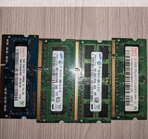 Оперативная память ddr3 для ноутбука