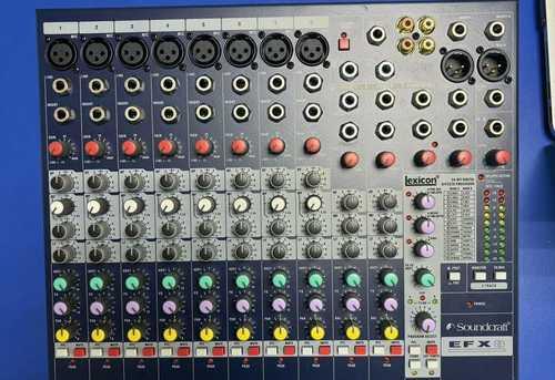 Soundcraft EFX8 Микшерный пульт