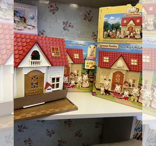 Новый дом Silvanian families red roof Япония