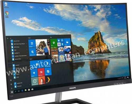 Большой монитор Philips 32" Новый Z - V