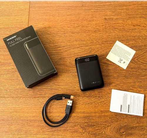 Power bank Uniscend 10000 mAh 2 выхода