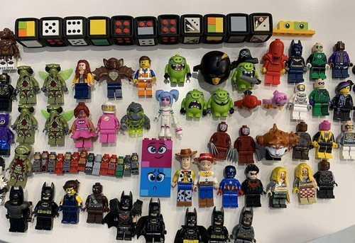 Лего минифигурки разные супергерои