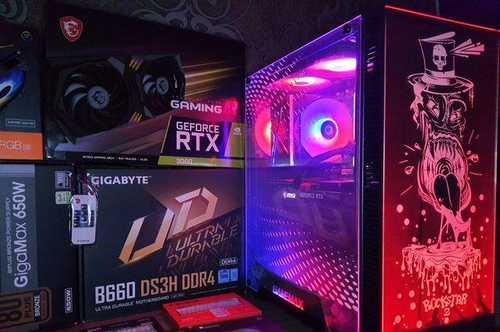 Новый пк Gamemax Rock Star 2/Core i5 12400/RTX3060