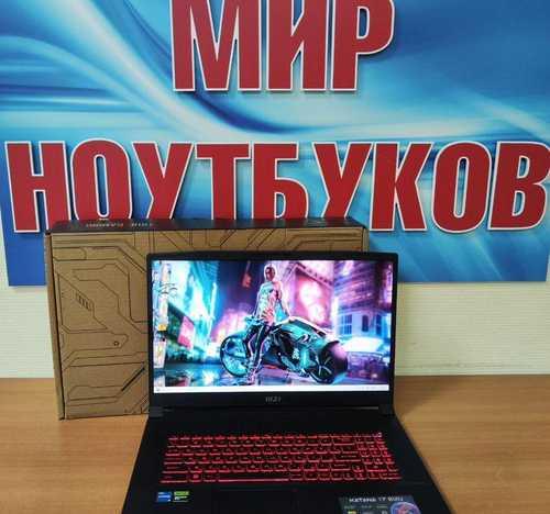 Новый MSI 17" 144Hz, i5-12450H, RTX 3050