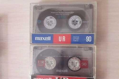 Аудиокассеты "maxell UR90"