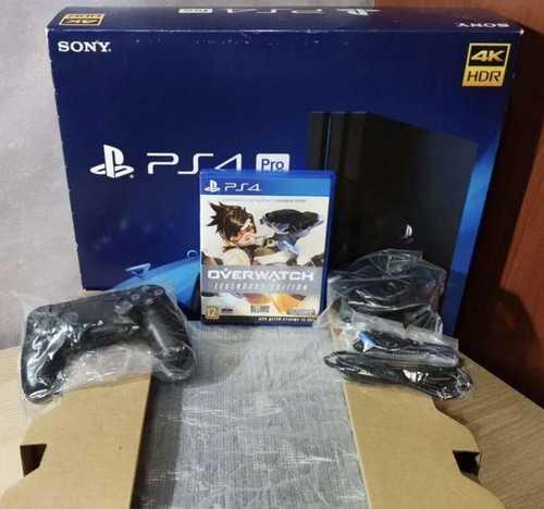 Новая Sony playstation 4 PRO 1 Tb NEW