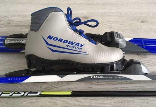 Лыжные ботинки размер 33