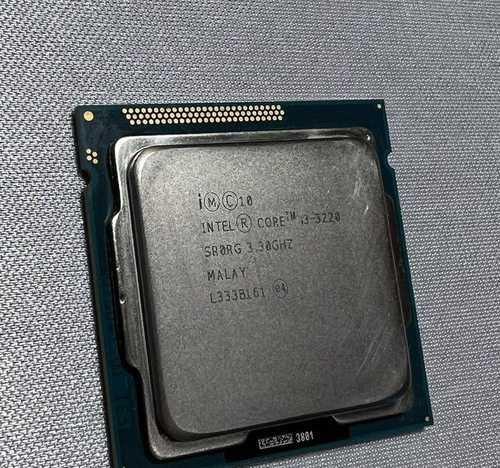 Процессор CPU intel core i3-3220 ivyBridge lga1155