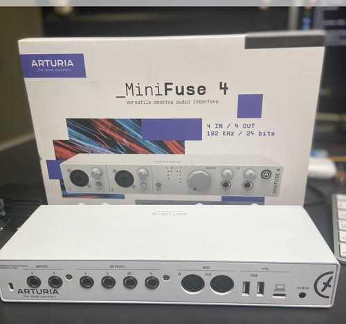 Аудиоинтерфейс Arturia minifuse 4