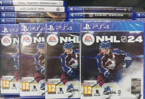 NHL 24 PS4 новый диск