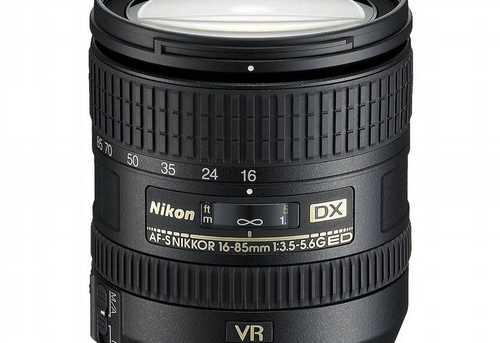 Nikon 16-85mm f/3.5-5.6G ED VR AF-S DX