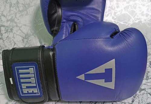 Боксерские перчатки title 12 унций