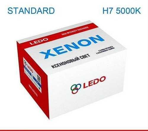 Комплект ксенона h7 5000k ledo 12v