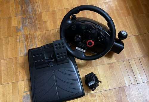 Logitech driving force gt идеальный руль