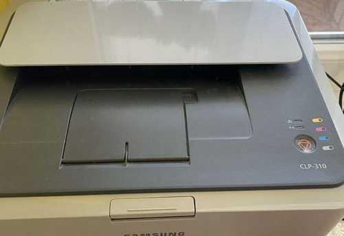Цветной лазерный принтер samsung CLP-310