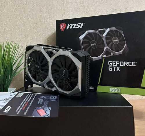 Видеокарта msi gtx 1660 6gb