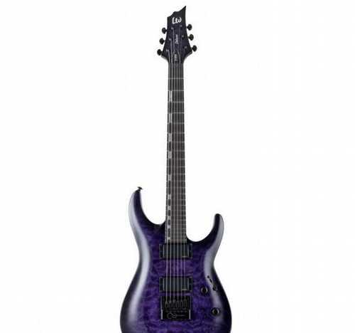 Электрогитара ESP LTD H-1000 Evertune See Thru Pur