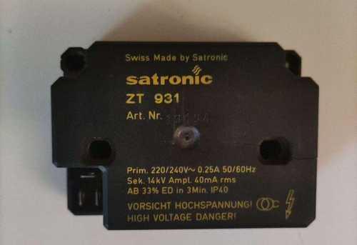 Трансформатор розжига котла satronic ZT931