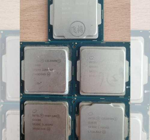 Cpu g3900,3930,4400, ram ddr4 4gb