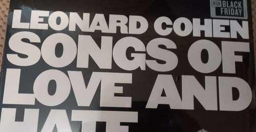 Leonard Cohen Songs Of Love And Hate LP белый