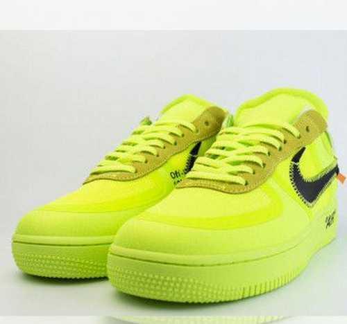 Кроссовки Nike Air Force 1 Low x Off-White Volt