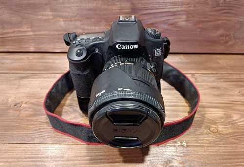Canon eos 60d+Sigma 17-70+батарейный блок