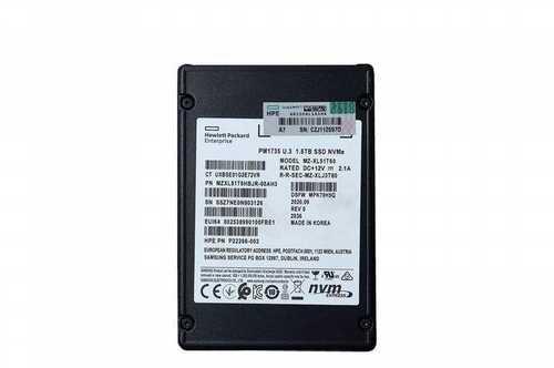 SSD HP 1,6TB MZ-XL51T60 NVMe