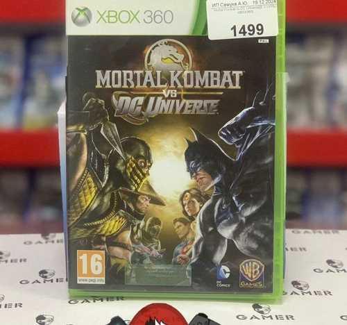 Motral kombat dc universe Xbox 360