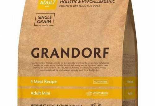 Корм для собак мелк.пород, Grandorf 4 Meat Adult