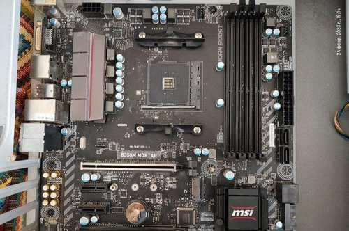 MSI AM4 B350M Mortar + Creative X-Fi XtremeAudio