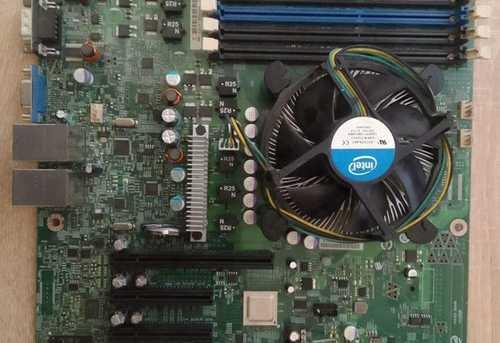 Материнская плата Intel S3420 + Intel Xeon X3440