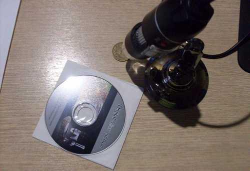 Цифровой USB микроскоп с подсветкой