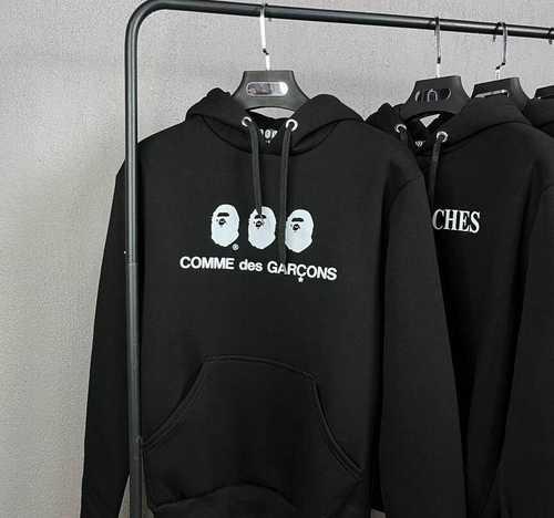 Толстовка Bape x Comme des Garcons