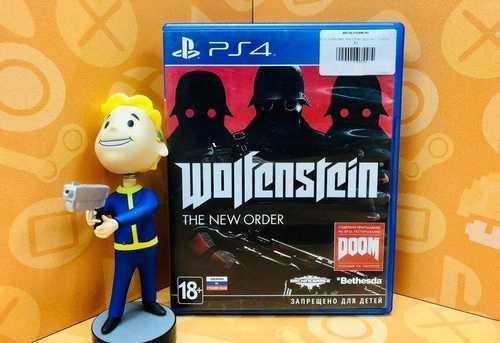 PS4 Wolfenstein: New Order (русские субтитры) б/у