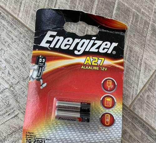 Батарейка алкалиновая Energizer A27 12V 2шт