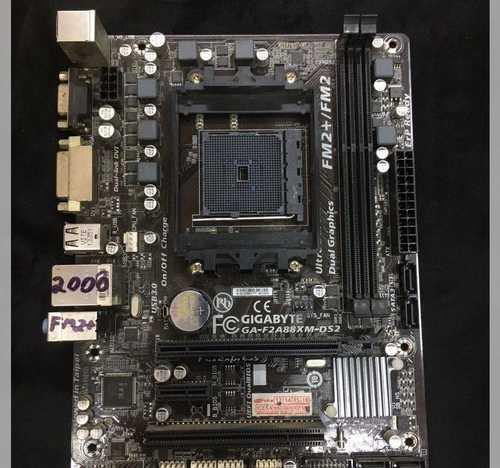 Материнская плата gigabyte GA-F2A88XM-DS2