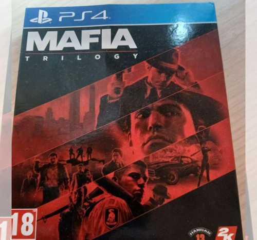 Mafia trilogy ps4 диск