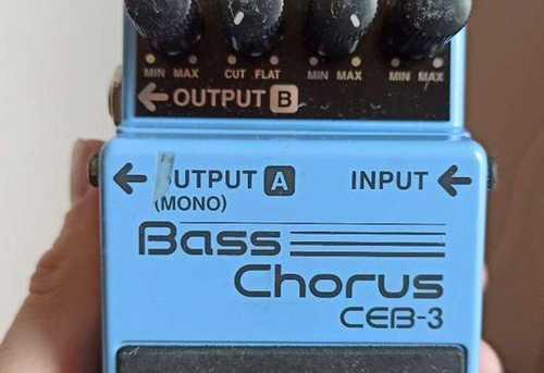 Гитарные педали bass chorus ceb-3