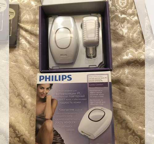 Фотоэпилятор IPL Philips SC1981, щипцы Rowenta SF