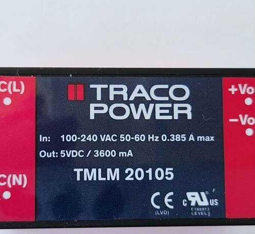 Преобразователь tmlm 20105, AC/DC, 5В,3.6А,18Вт