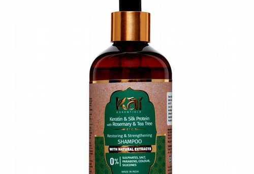 Шампунь Keratin & Silk Protein with Rosemary and T